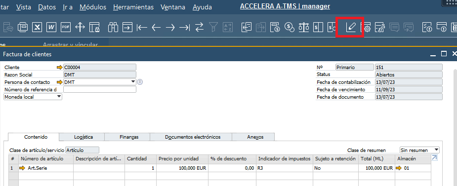 Asignación / Modificación de layouts en SBO – Cloud Control Solutions